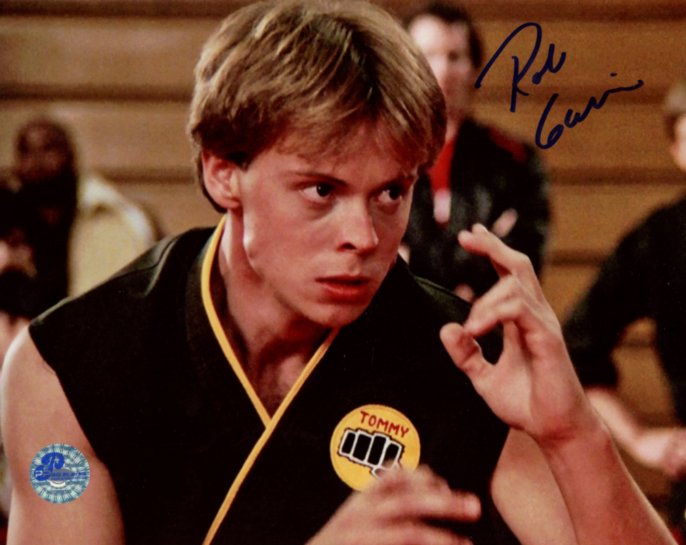 Rob Garrison Signed "The Karate Kid" 8x10 Photo (Pro Player Hologram ...