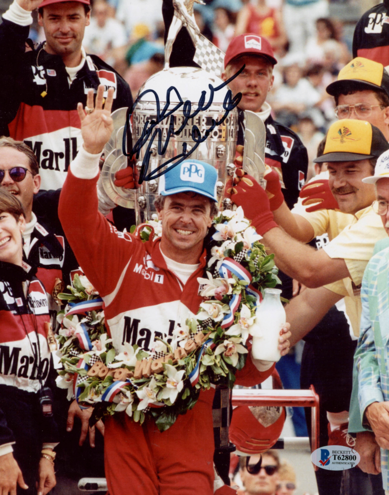 Rick Mears Signed 8x10 Photo (Beckett COA) | Pristine Auction