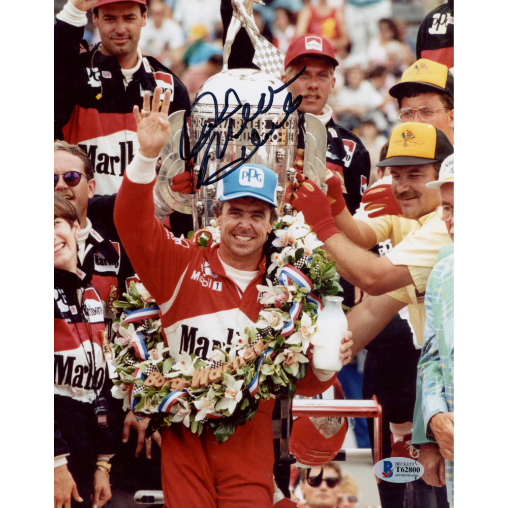 Rick Mears Signed 8x10 Photo (Beckett COA) | Pristine Auction