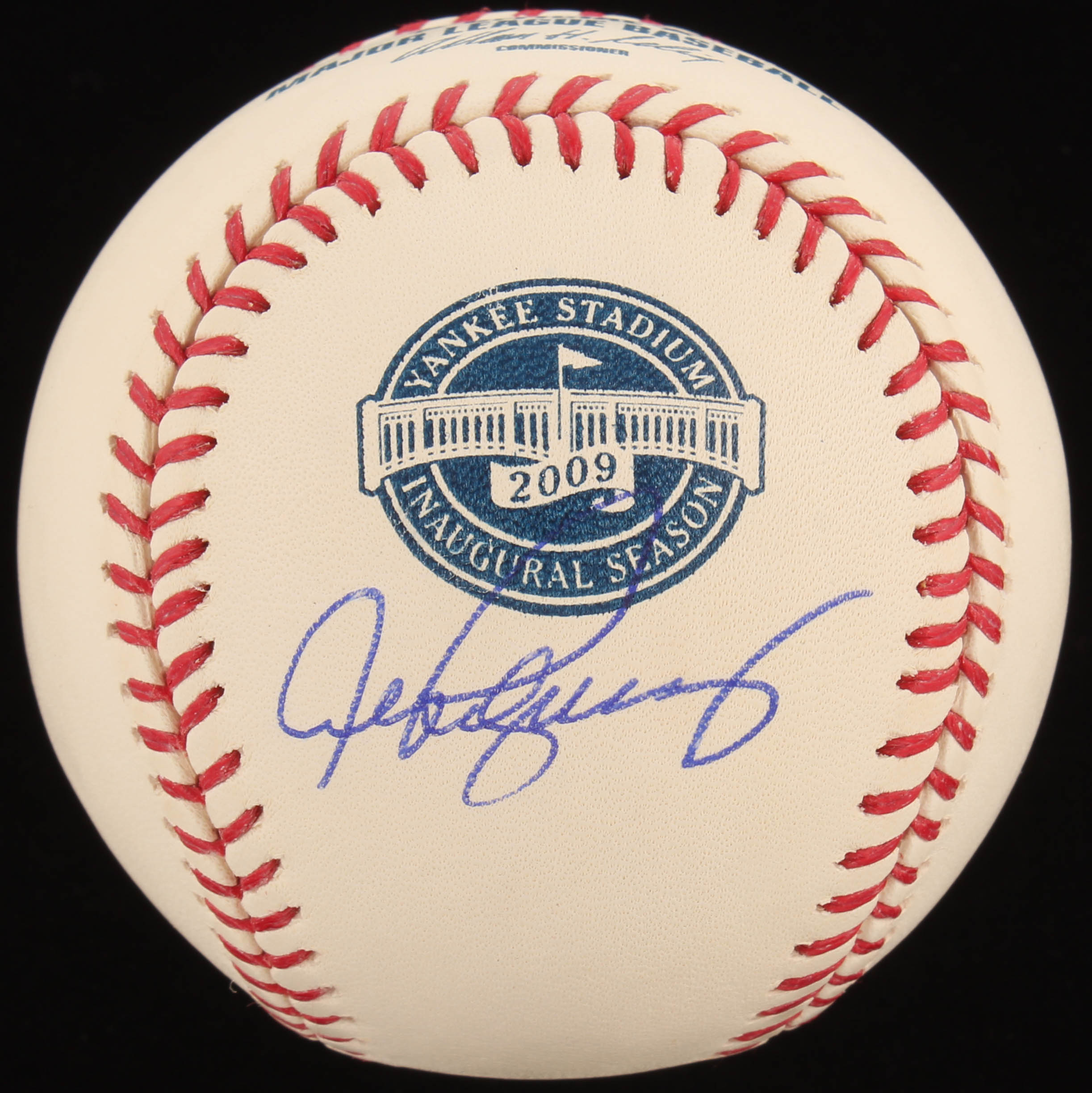 Alex Rodriguez Signed OML 2009 Inaugural Season Logo Baseball (Beckett COA) | Pristine Auction