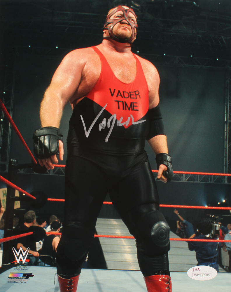 Big Van Vader Signed WWE 8x10 Photo (JSA COA) | Pristine Auction