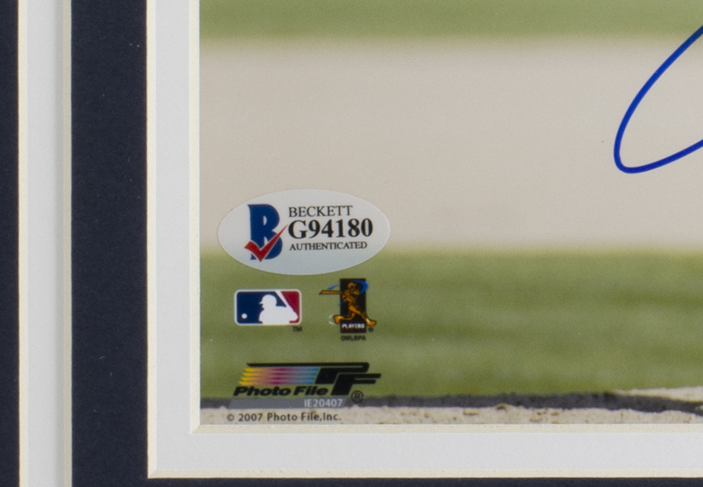 Andy Pettitte Signed Yankees 11x14 Custom Framed Photo (Beckett COA ...