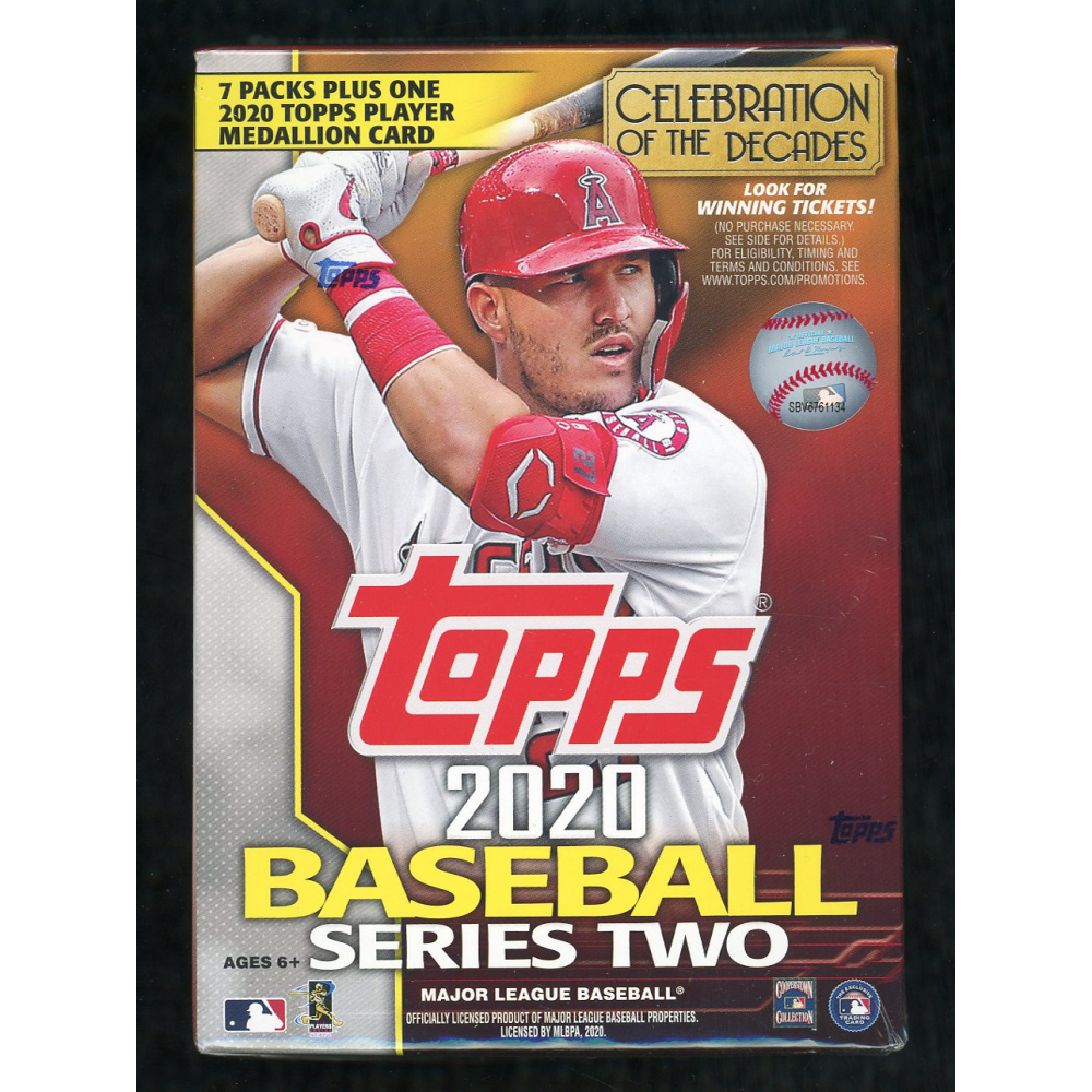 2020 Topps Series 2 Baseball Blaster Box with (7) Packs | Pristine Auction