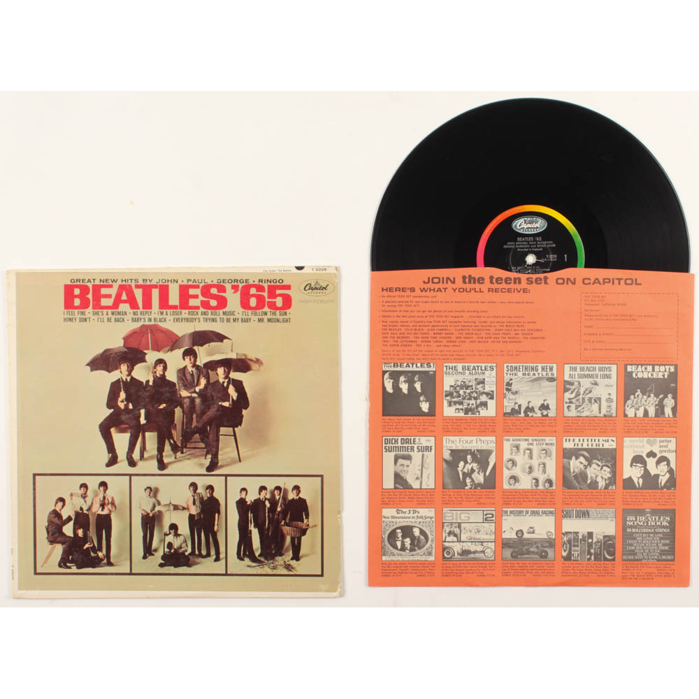 The Beatles "Beatles '65" Vinyl Record Album | Pristine Auction