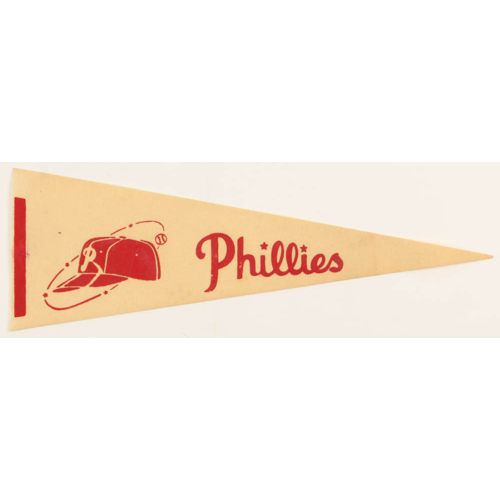 Vintage 1960's Phillies Pennant | Pristine Auction