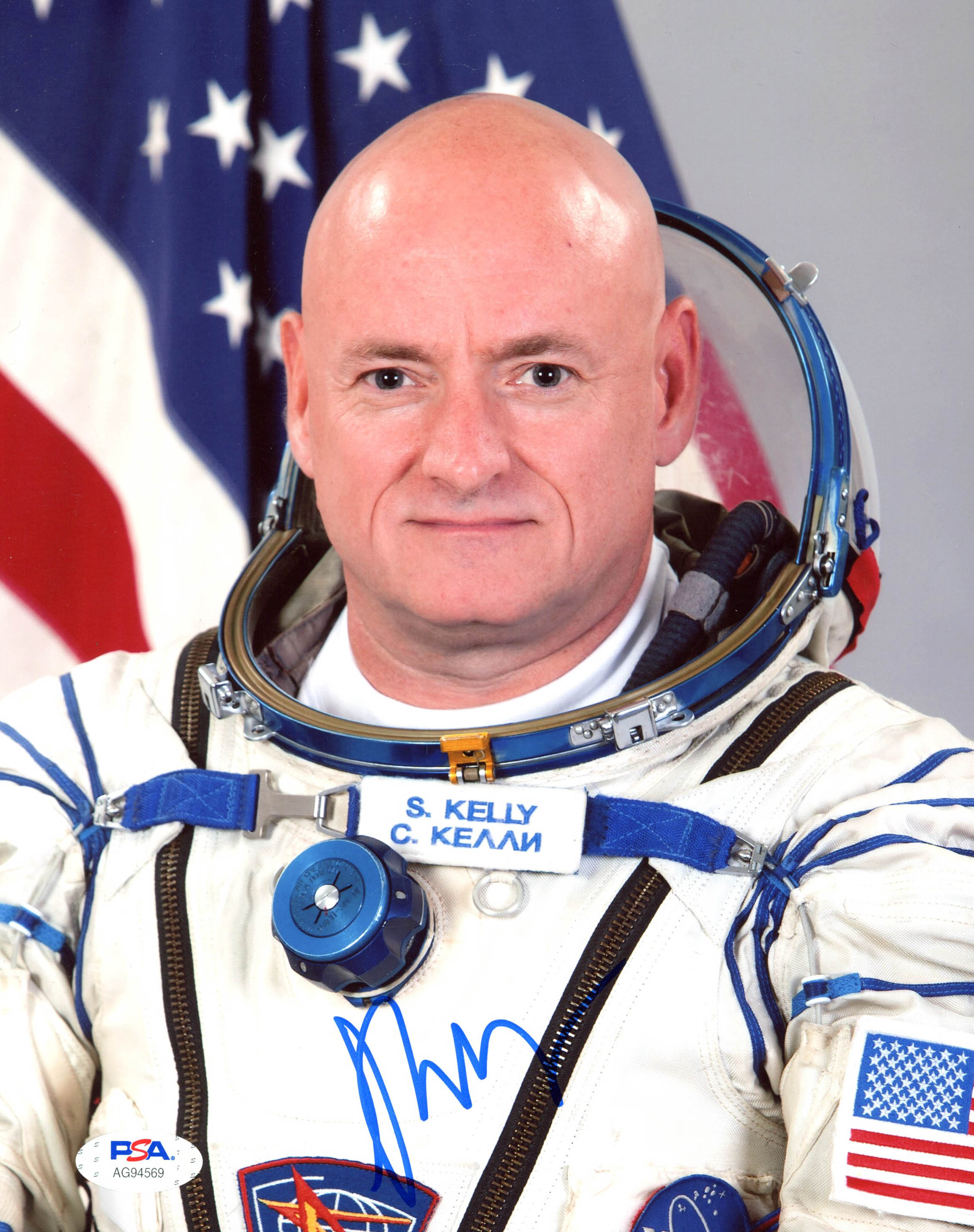 Scott Kelly Signed 8x10 Photo (PSA COA) | Pristine Auction