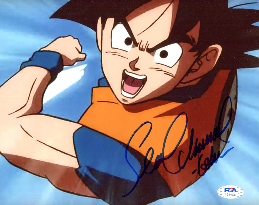 Sean Schemmel Signed "Dragon Ball Z" 8x10 Photo Inscribed "Goku" (PSA ...