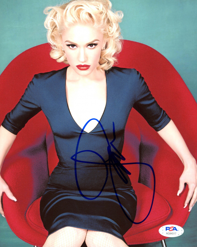 Gwen Stefani Signed 8x10 Photo (PSA COA) | Pristine Auction