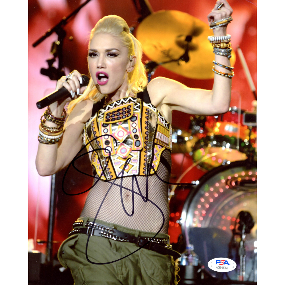 Gwen Stefani Signed 8x10 Photo (PSA) | Pristine Auction