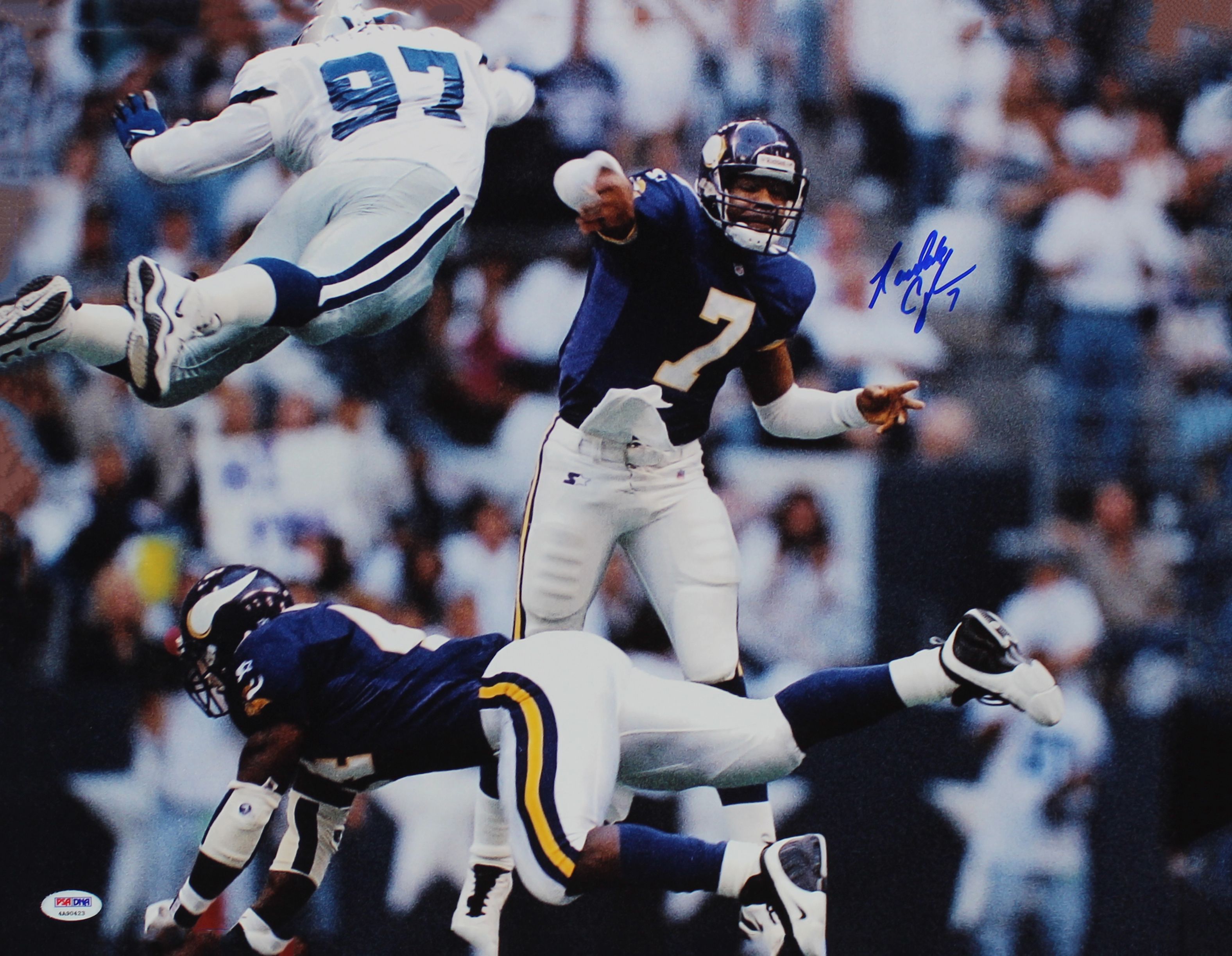Randall Cunningham Signed Vikings 16x20 Photo (PSA COA) | Pristine Auction