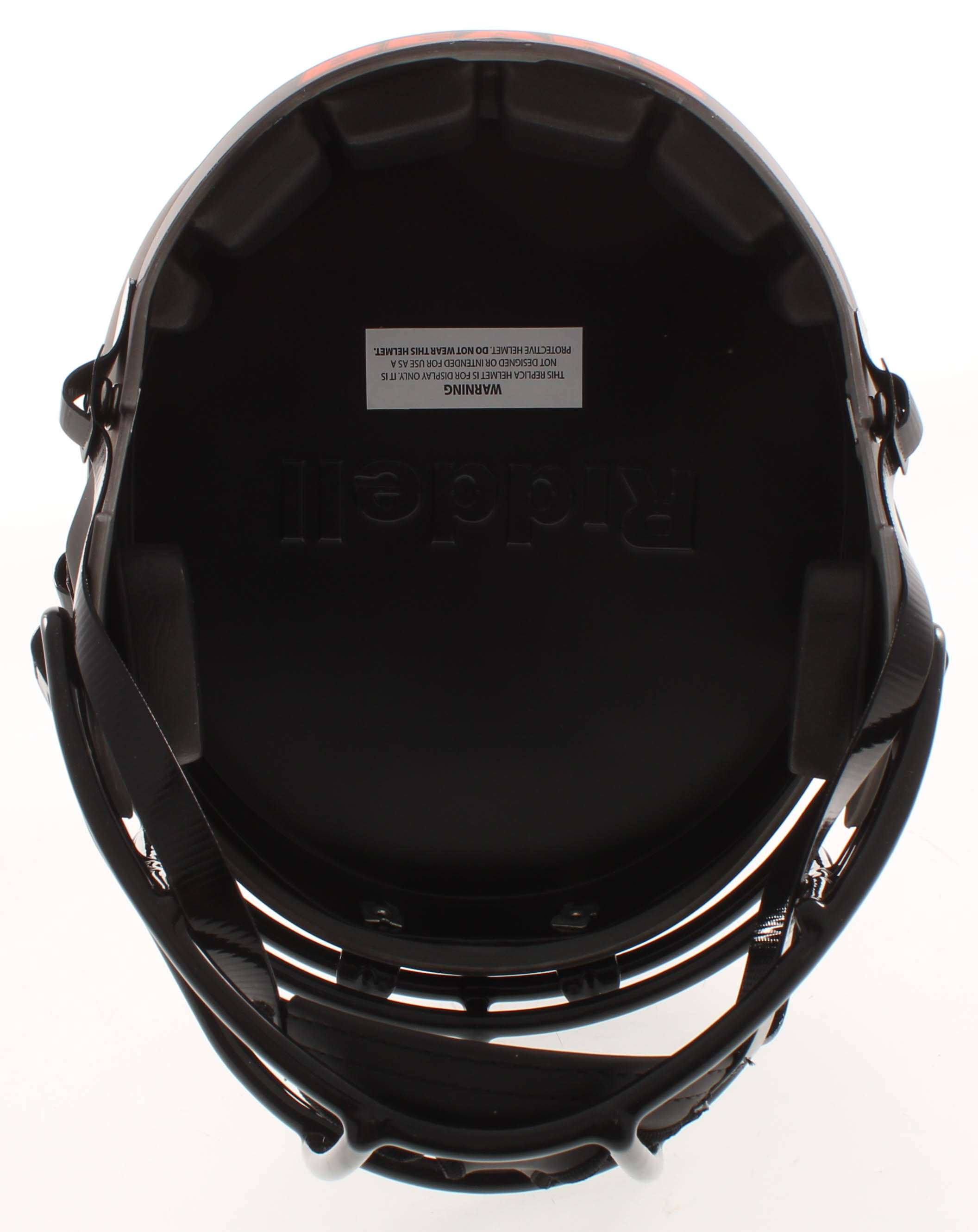 Cole Kmet Signed Bears Full-Size Eclipse Alternate Speed Helmet ...