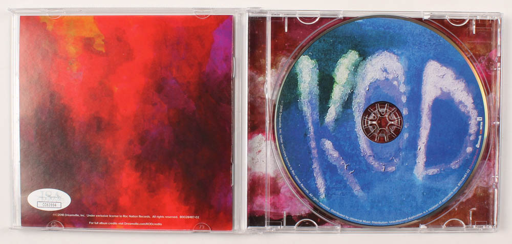 J. Cole Signed "KOD" CD Cover (PSA COA) | Pristine Auction