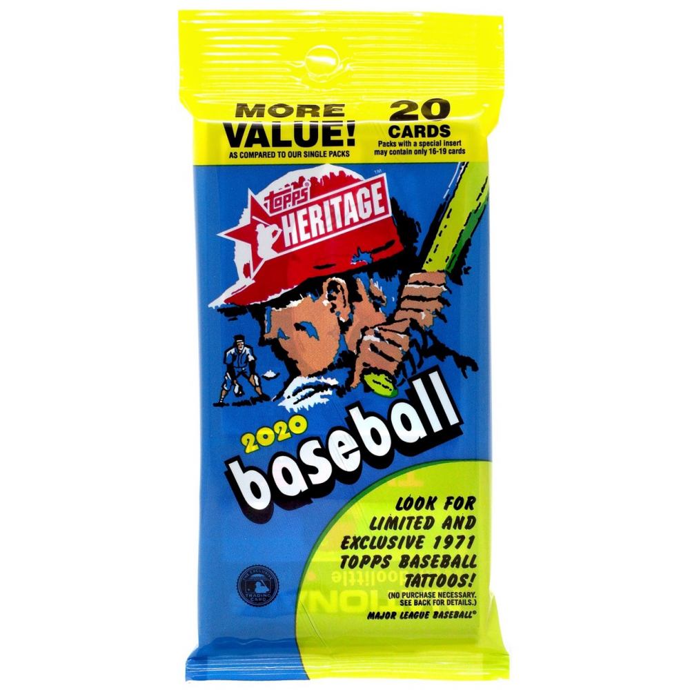 2020-topps-baseball-heritage-fat-pack-of-20-cards-pristine-auction