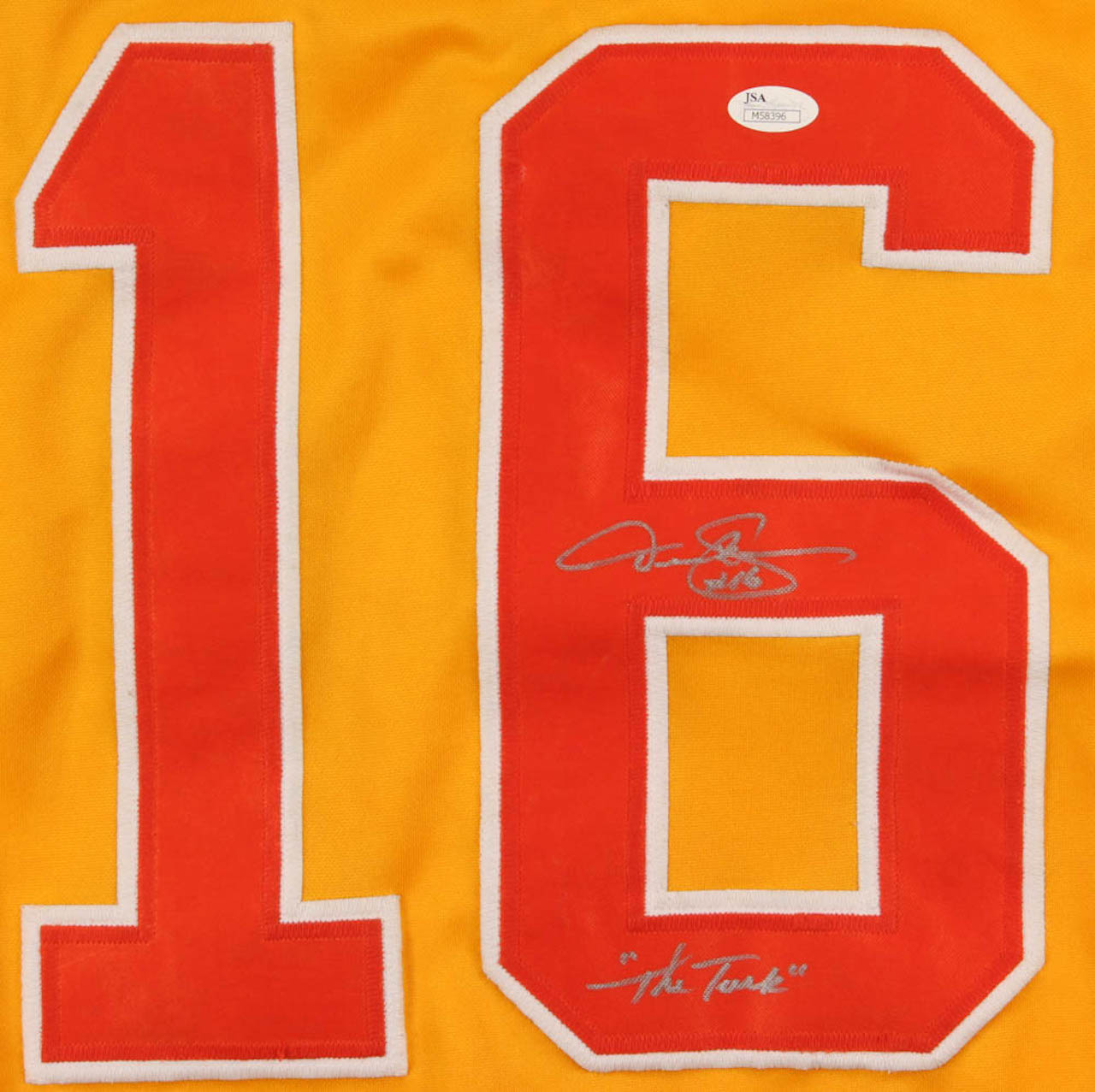 Derek Sanderson Signed Jersey Inscribed “The Turk “ (JSA COA ...