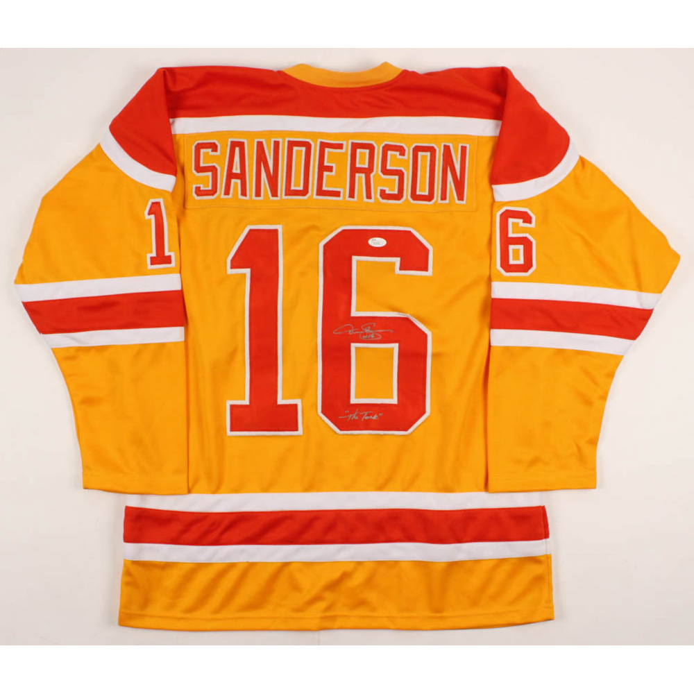 Derek Sanderson Signed Jersey Inscribed “The Turk “ (JSA COA ...