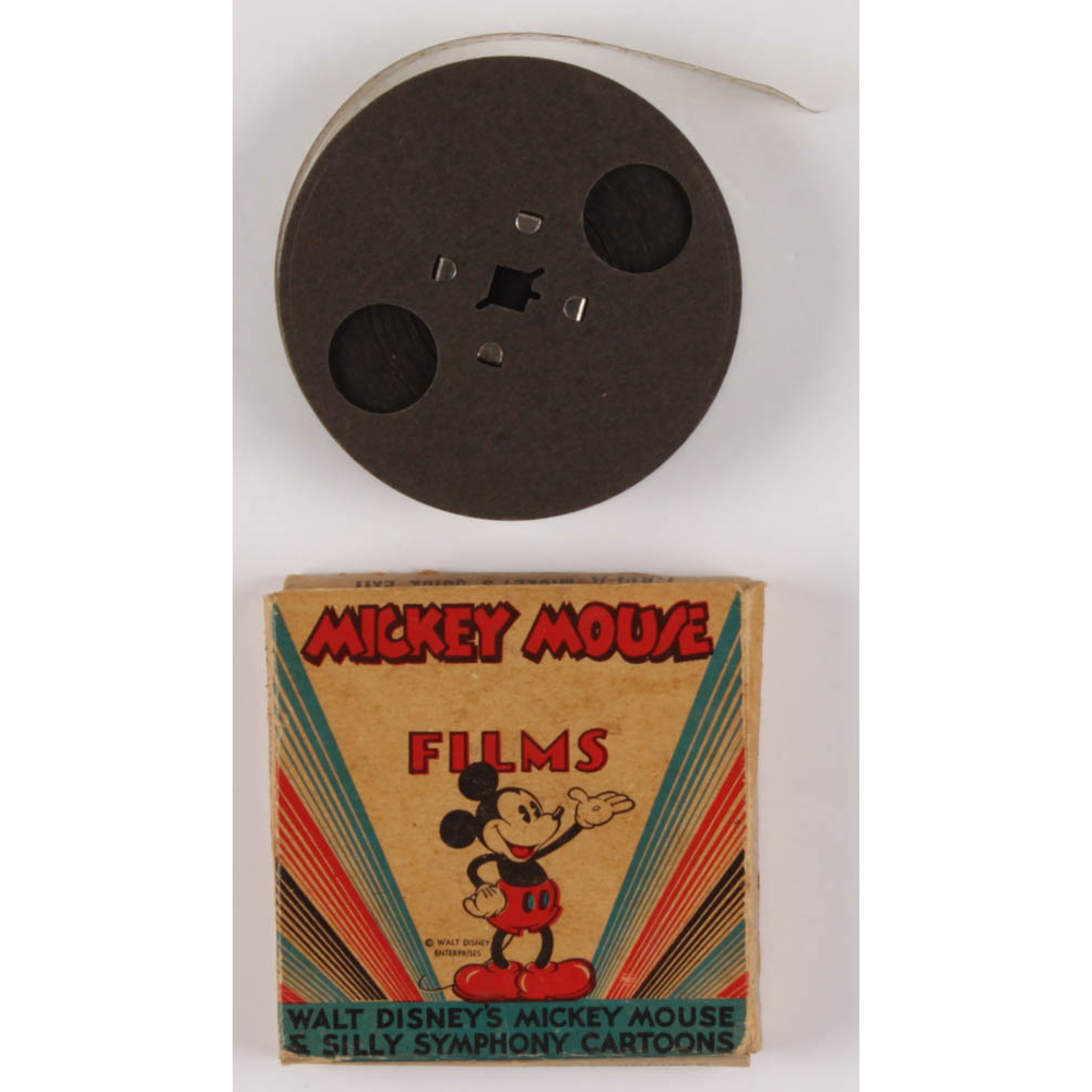 Vintage 1940's "Walt Disney: Mickey Mouse" 8mm Film Reel with Original ...