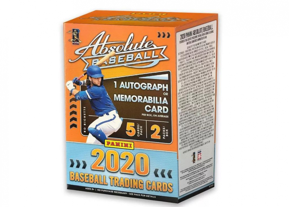 2020 Absolute Baseball Blaster Box of (10) Cards | Pristine Auction