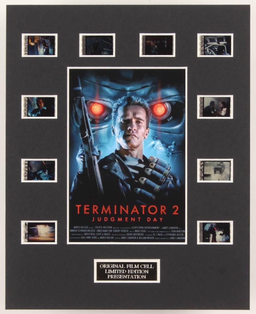 "Terminator 2: Judgment Day" LE 8x10 Custom Matted Original Film ...