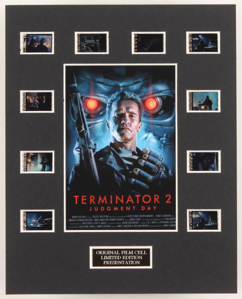 "Terminator 2: Judgment Day" LE 8x10 Custom Matted Original Film ...