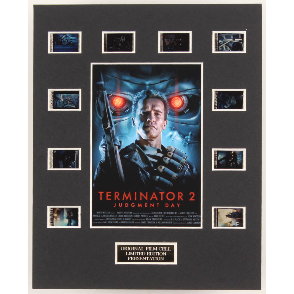 "Terminator 2: Judgment Day" LE 8x10 Custom Matted Original Film ...