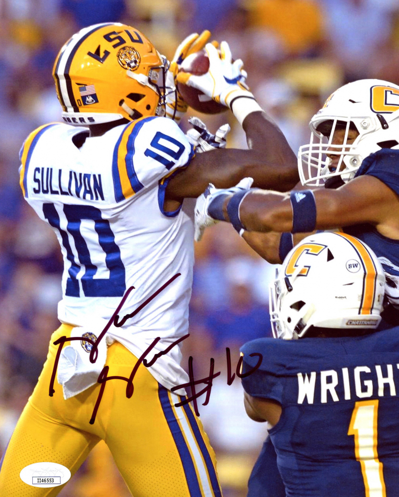 Stephen Sullivan Signed LSU Tigers 8x10 Photo (JSA COA) | Pristine Auction