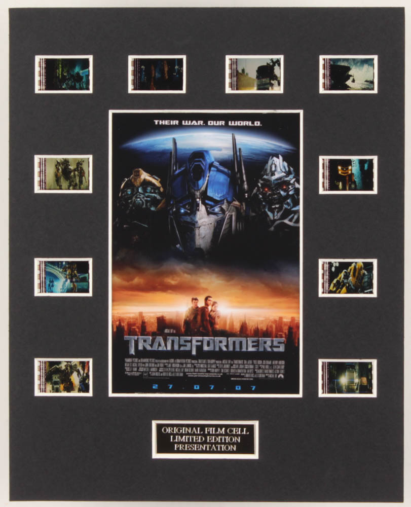 "Transformers" LE 8x10 Custom Matted Original Film / Movie Cell Display ...