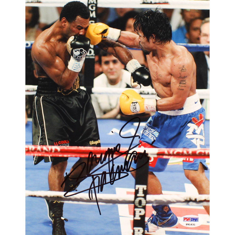 Manny Pacquiao Signed 8x10 Photo (PSA COA) | Pristine Auction