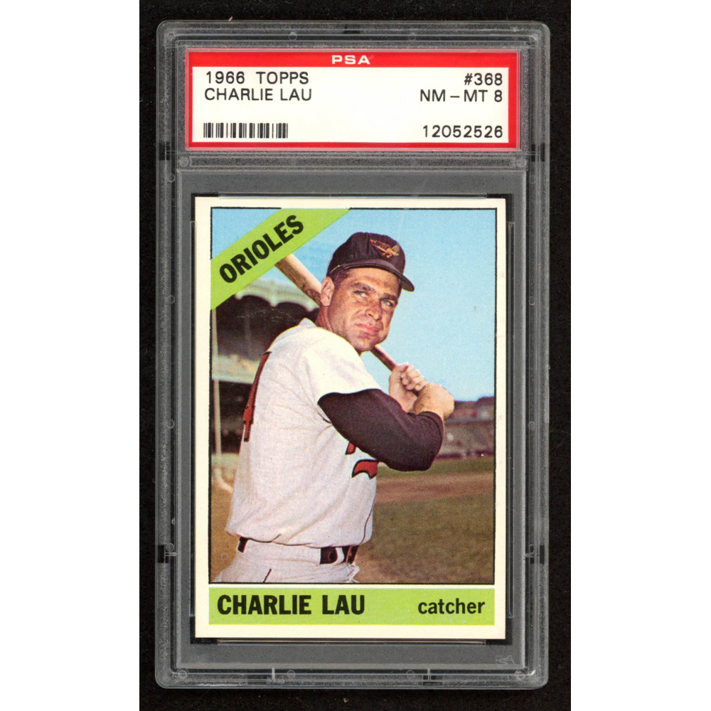 Charlie Lau 1966 Topps #368 (PSA 8) | Pristine Auction