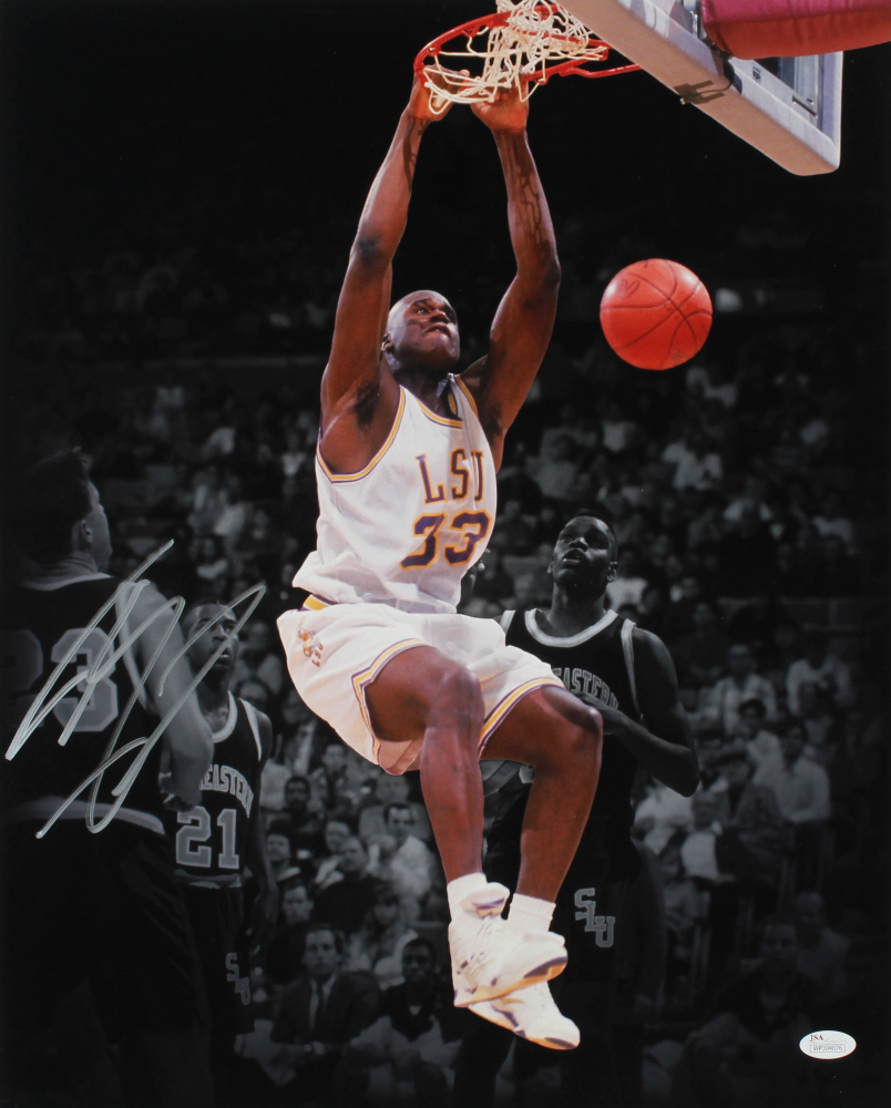 Shaquille O'Neal Signed LSU Tigers 16x20 Photo (JSA COA) | Pristine Auction