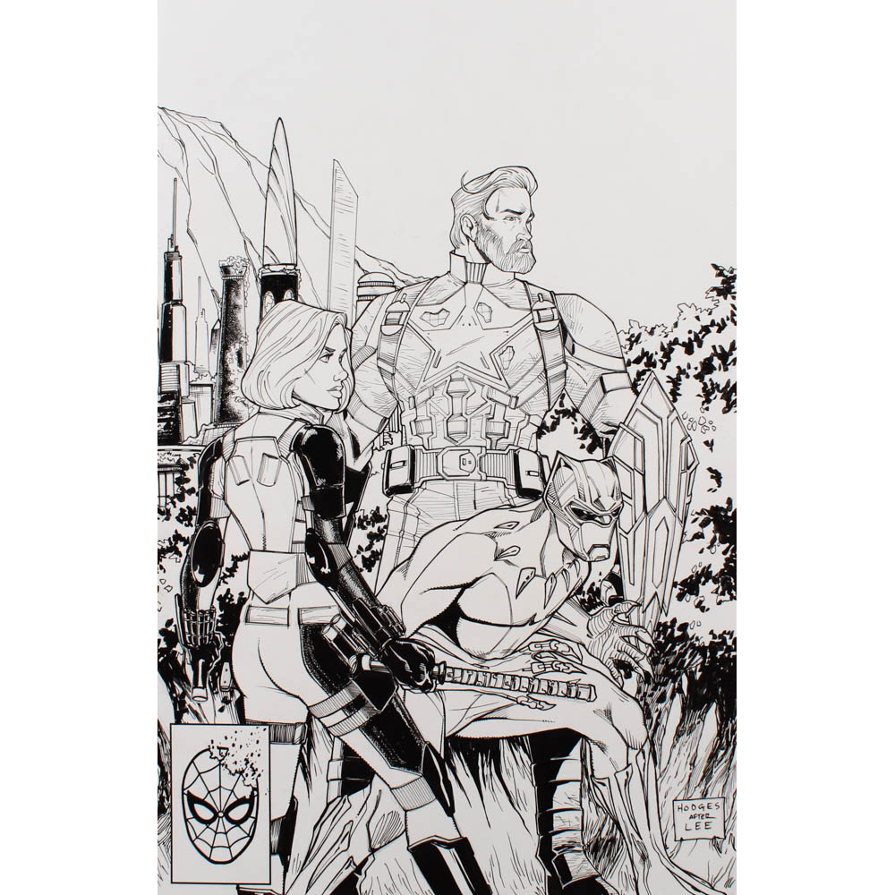 Tom Hodges - "Avengers: Infinity War" - X-Men / Jim Lee Homage ...