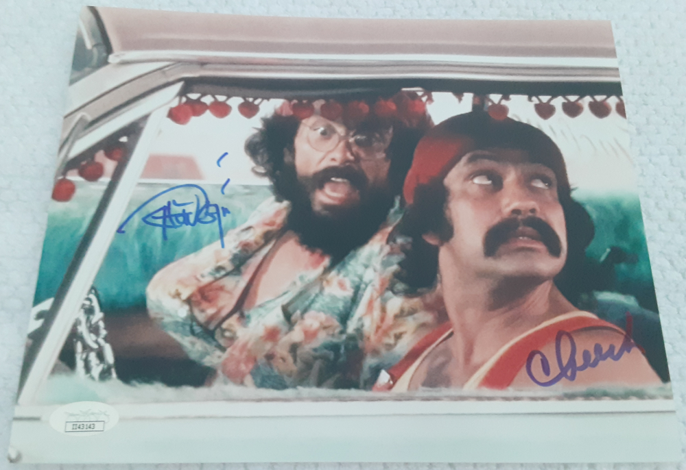 Tommy Chong & Cheech Marin Signed "Up in Smoke" 8x10 Photo (JSA COA ...