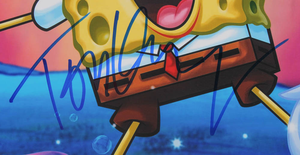 Tom Kenny Signed "SpongeBob SquarePants" 11x14 Photo (PSA COA ...