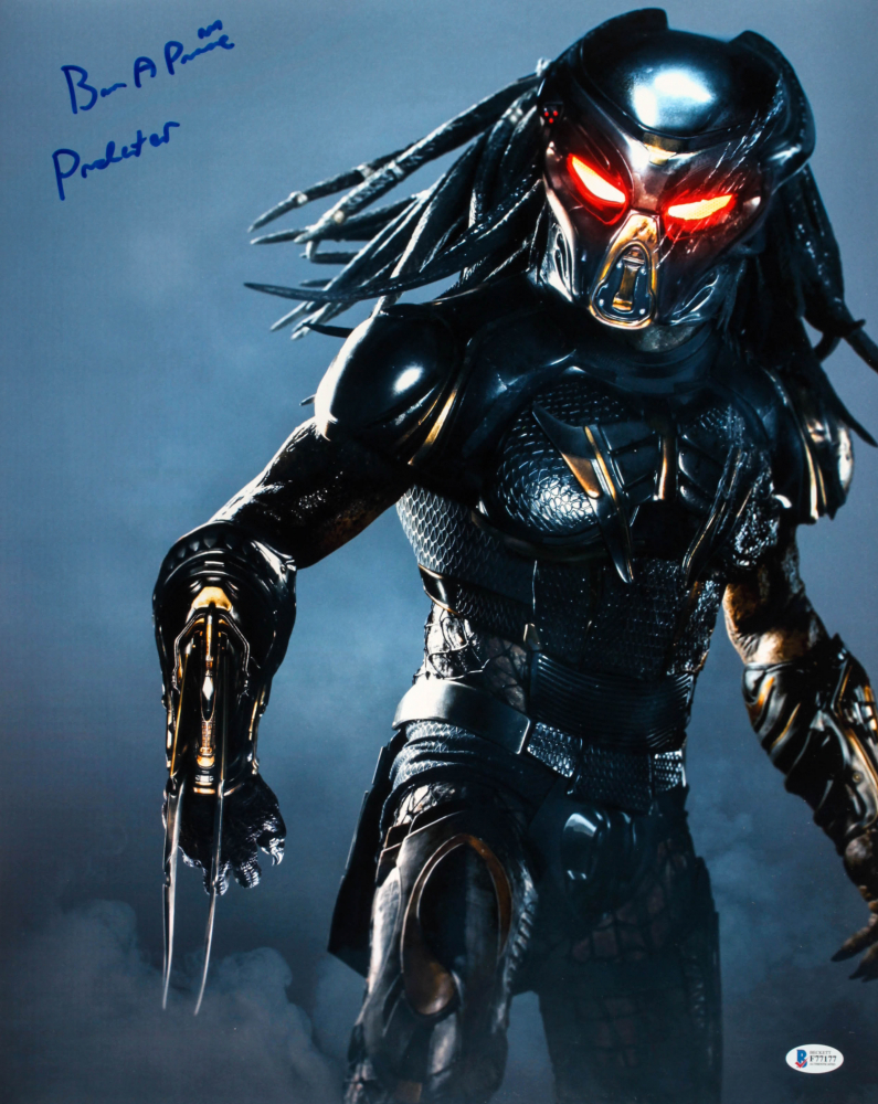 Brian A. Prince Signed "The Predator" 16x20 Photo Inscribed "Predator ...