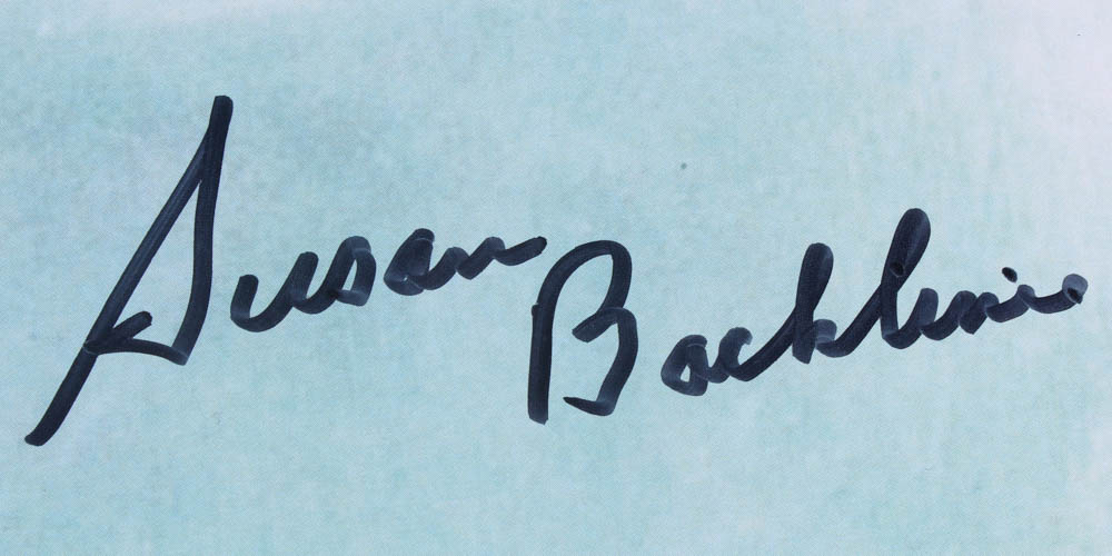 Susan Backlinie Signed "Jaws" 24x36 Movie Poster Inscribed "Chrissie ...