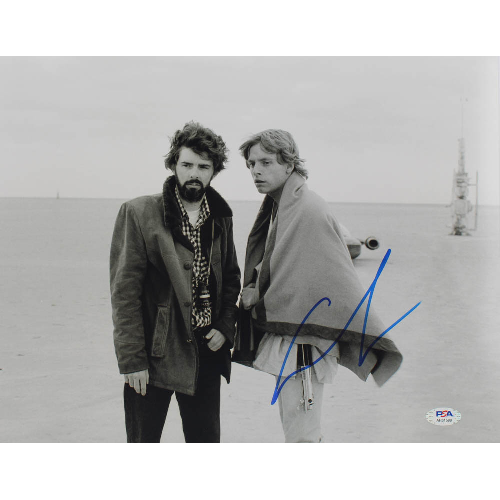George Lucas Signed "Star Wars" 11x14 Photo (PSA COA) | Pristine Auction