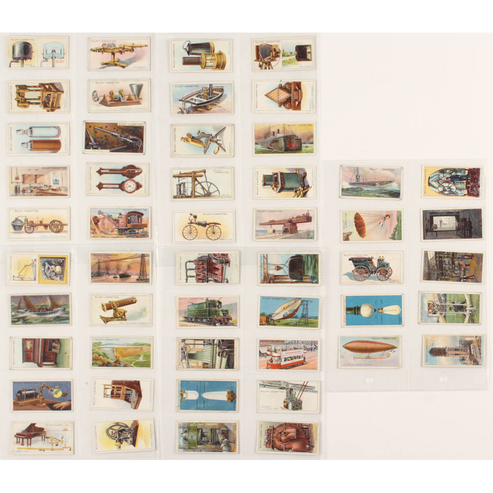 Complete Set of (50) 1915 Will's "Famous Inventions" Cards | Pristine ...