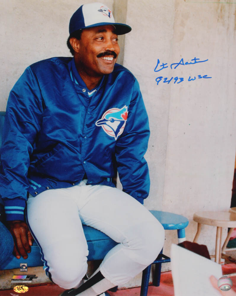 Cito Gaston Signed Blue Jays 16x20 Photo Inscribed "92/93 WSC" (MAB ...