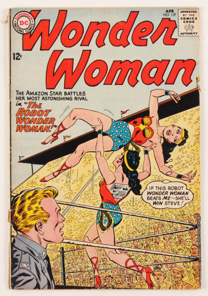 1963 "Wonder Woman" Issue #137 DC Comic Book | Pristine Auction