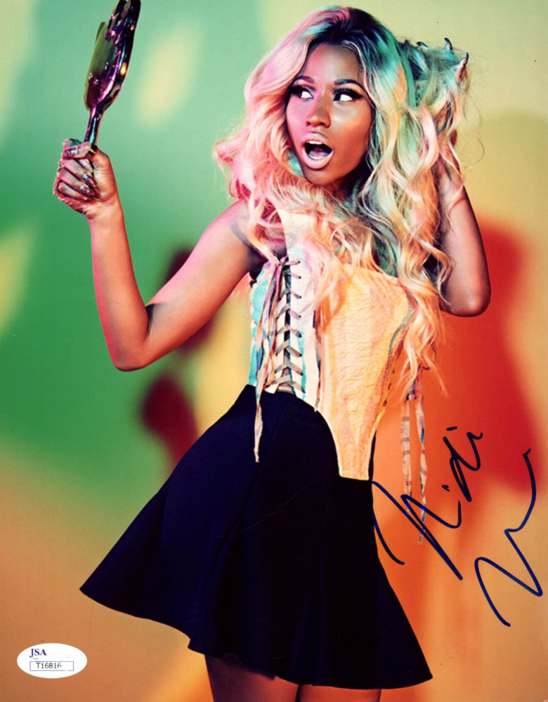 Nicki Manaj Signed 8x10 Photo (JSA COA) | Pristine Auction