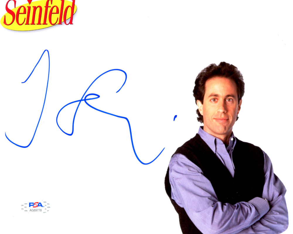 Jerry Seinfeld Signed "Seinfeld" 8x10 Photo (PSA COA) | Pristine Auction