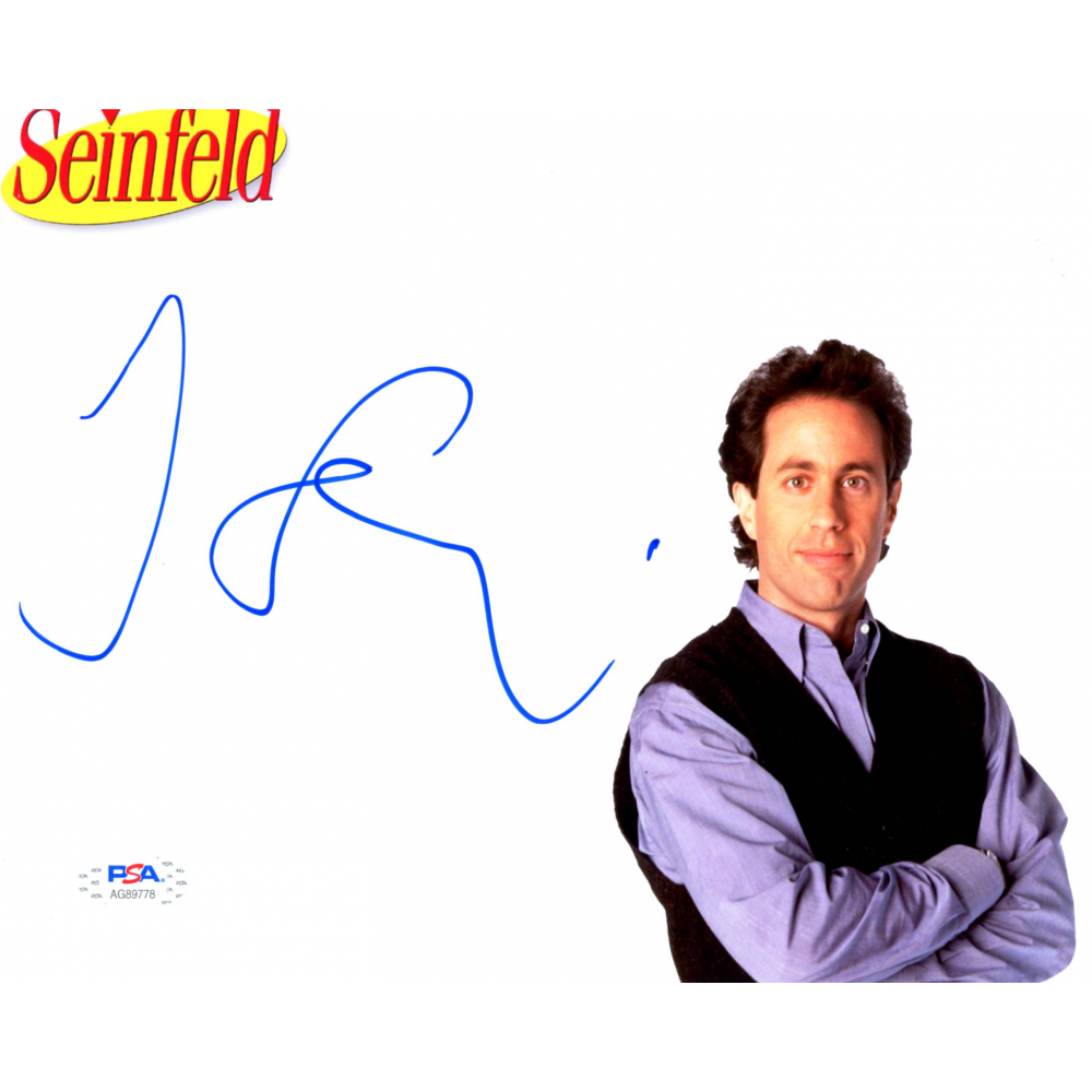 Jerry Seinfeld Signed "Seinfeld" 8x10 Photo (PSA COA) | Pristine Auction