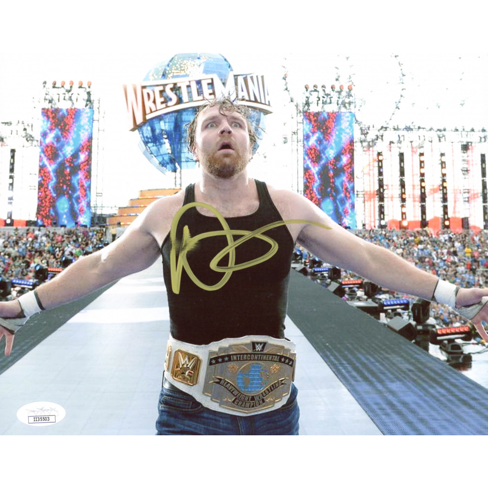 Dean Ambrose Signed WWE 8x10 Photo (JSA COA) | Pristine Auction
