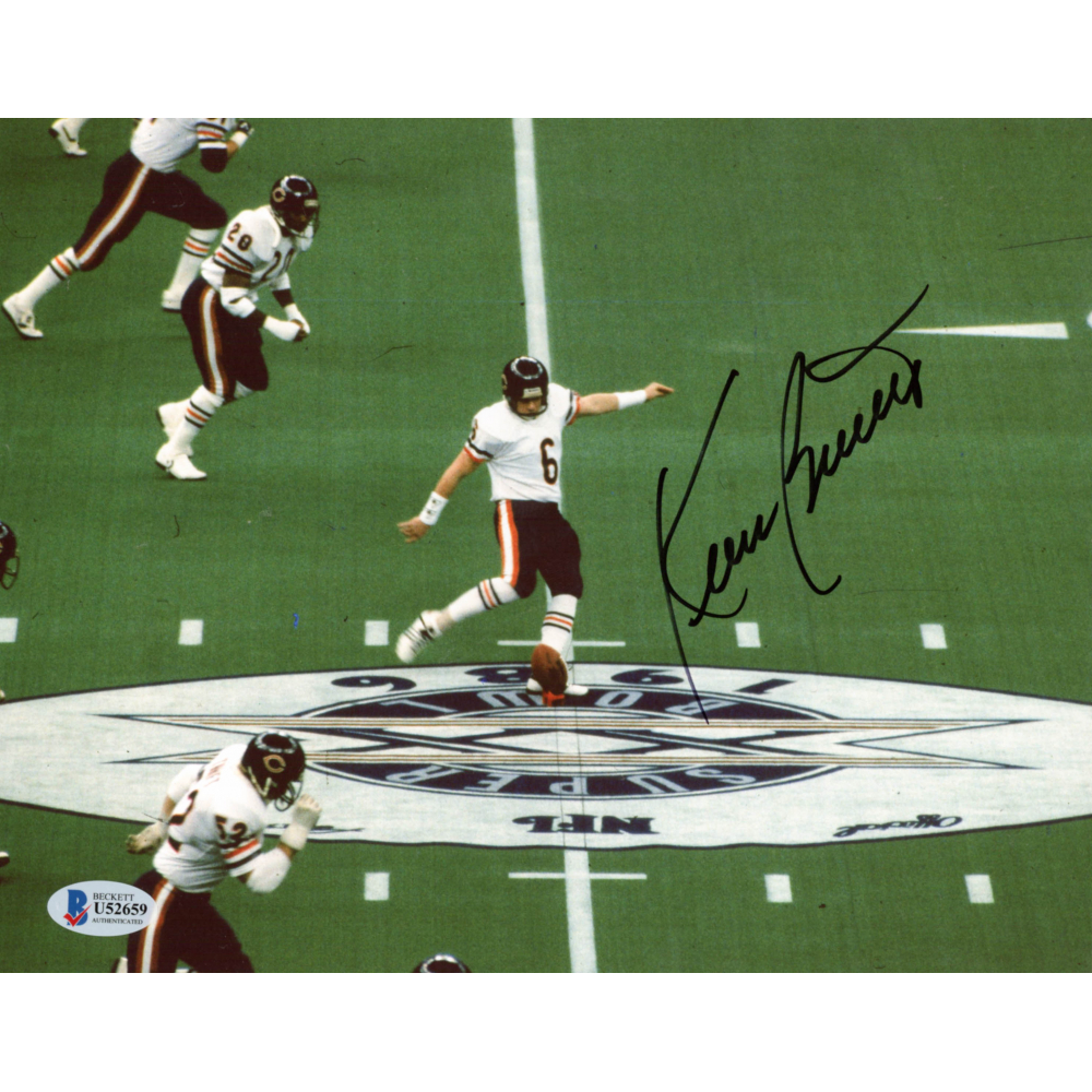 Kevin Butler Signed Bears 8x10 Photo (Beckett COA) | Pristine Auction