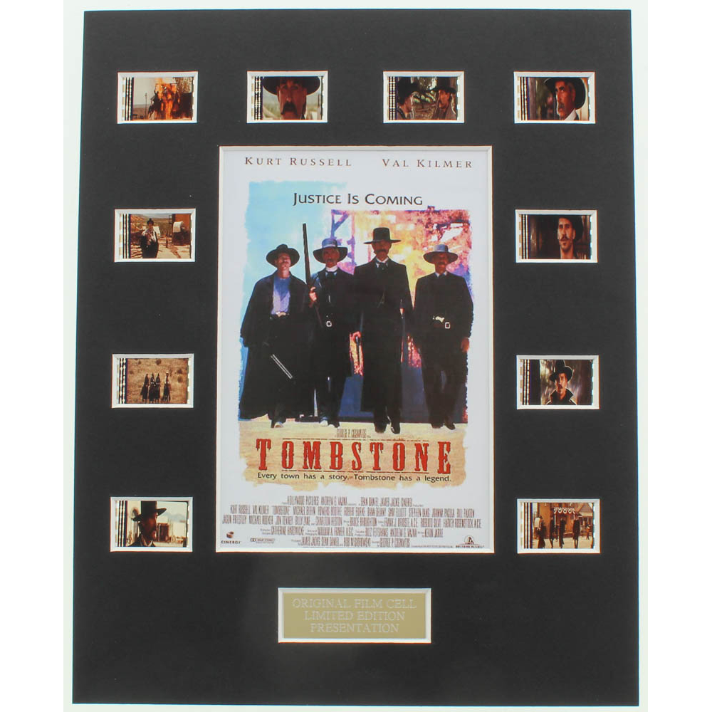 "Tombstone" LE 8x10 Custom Matted Original Film / Movie Cell Display ...