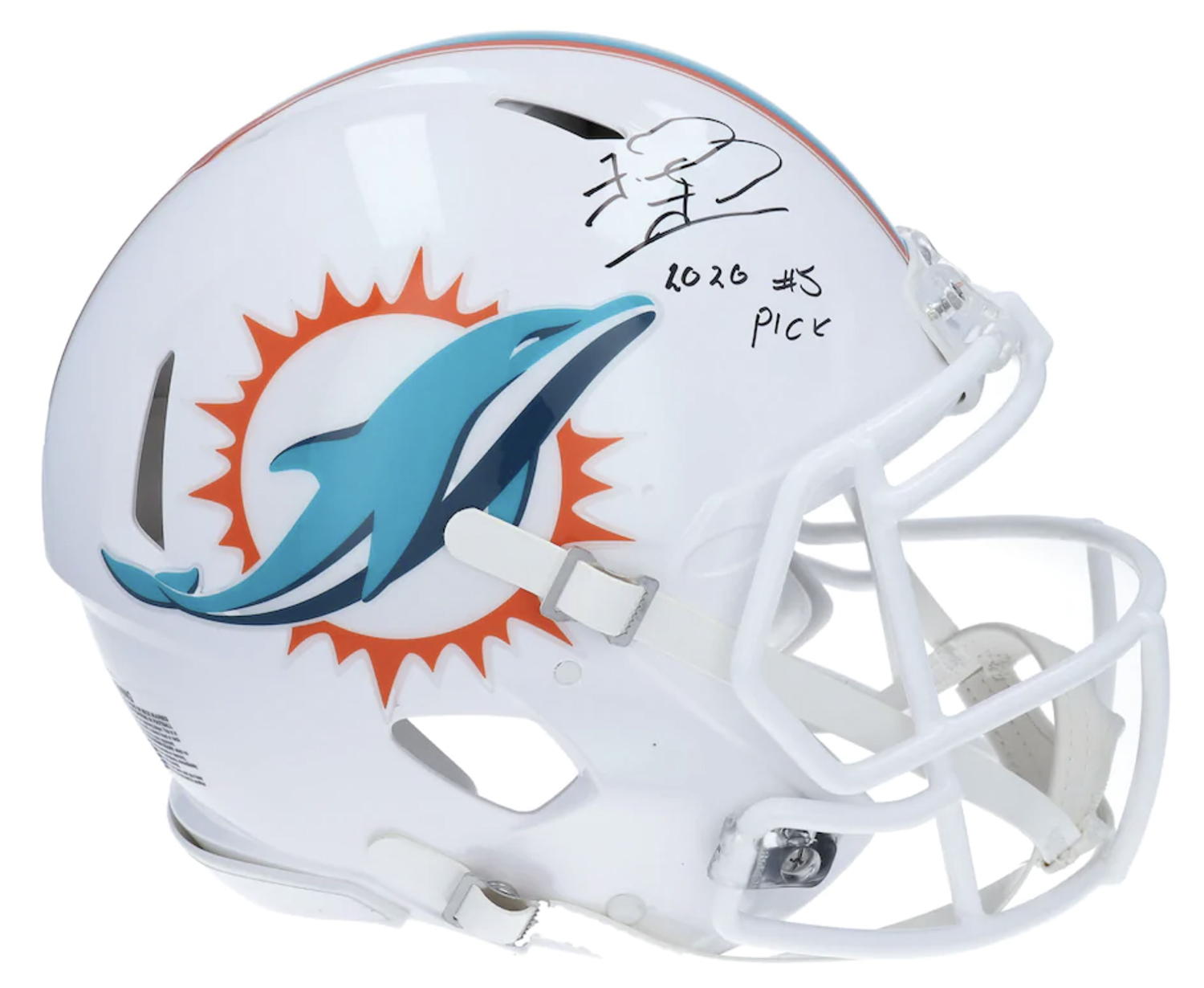 Tua Tagovailoa Signed Dolphins Full-Size Authentic On-Field Speed ...