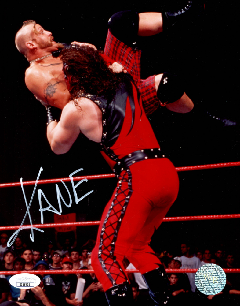 Kane Signed WWE 8x10 Photo (JSA COA) | Pristine Auction