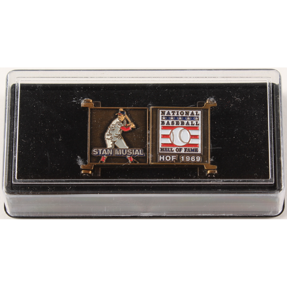 Stan Musial Cardinals Commemorative Hall of Fame Pin | Pristine Auction