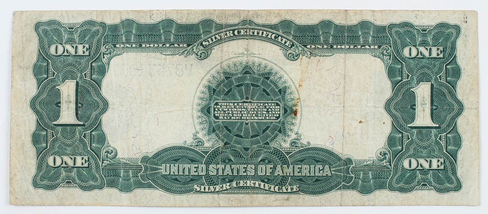 1899 $1 One-Dollar "Black Eagle" U.S. Silver Certificate Large-Size ...