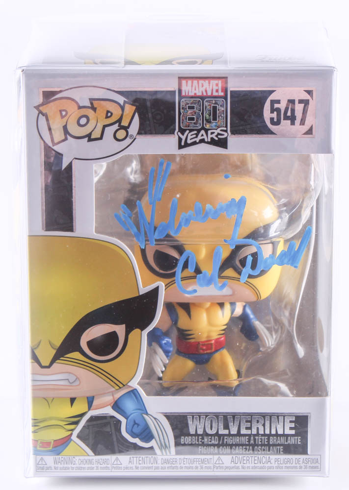 Cal Dodd Signed "Marvel 80 Years" #547 Wolverine Funko Pop! Vinyl ...
