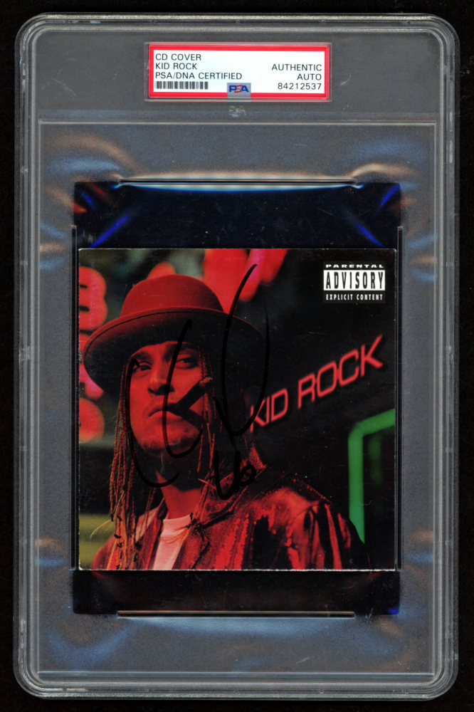 Kid Rock Signed CD Cover (PSA Encapsulated) | Pristine Auction